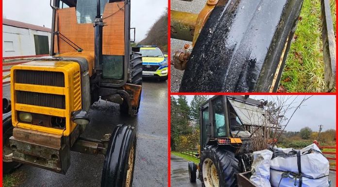 Tractor With Timber Windscreen Intercepted By Gardaí In East Clare ...