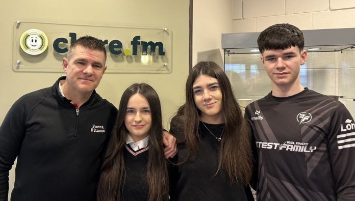 Clare Family On Ireland’s Fittest Family - Clare FM