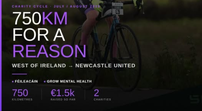 Clare Fitness Instructor Cycling From West Of Ireland To Newcastle ...