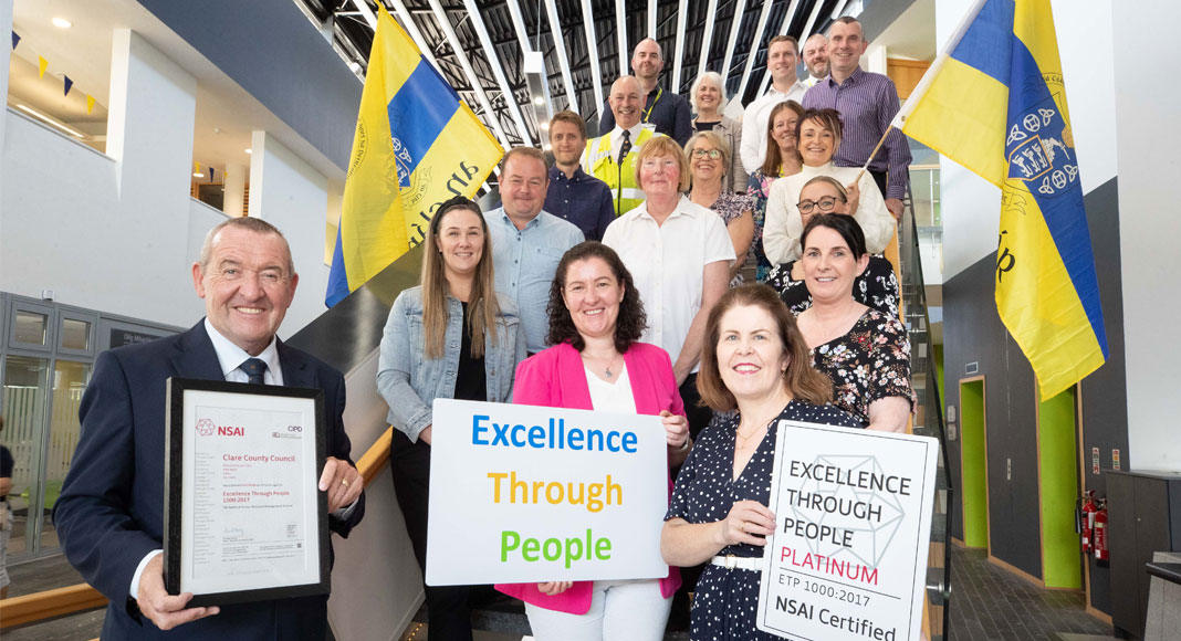 Clare County Council Staff Recognisned With Platinum People Excellence ...